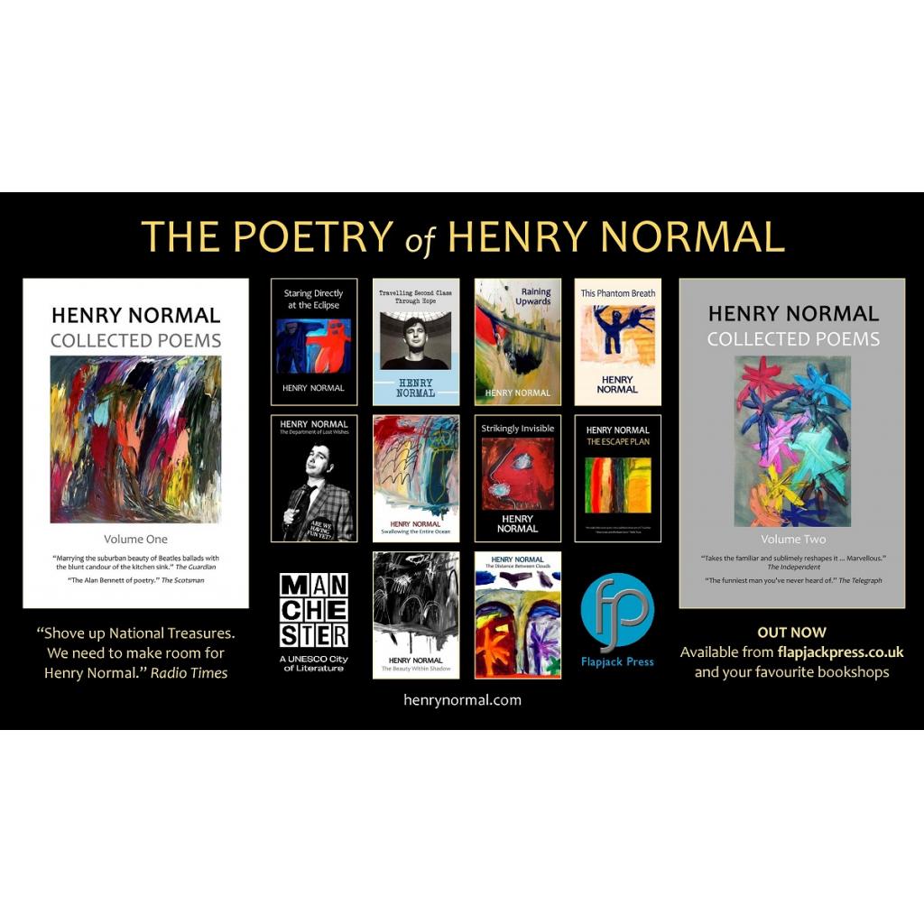 The Poetry of Henry Normal - available now | Flapjack Press